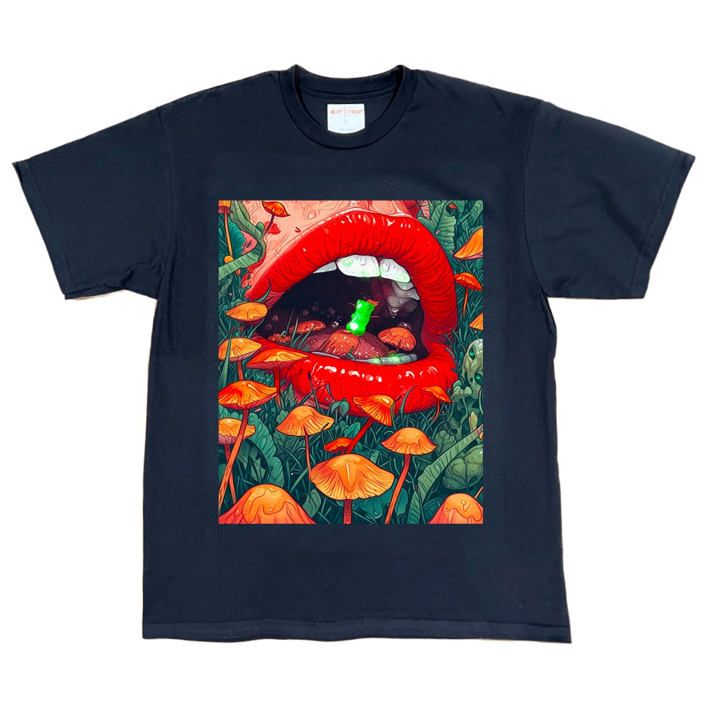 Acid Drop Shrooms & Lips Tee – Emporium Streetwear