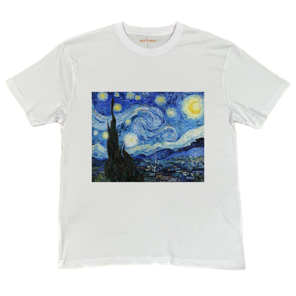 Van Gogh's Starry Night Tee – Emporium Streetwear